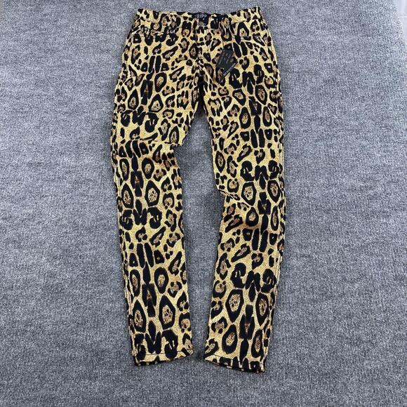 Tripp nyc | Jeans | Vintage Tripp Nyc Pants Womens 28 Leopard Print ...